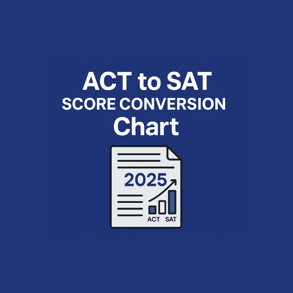 ACT to SAT Conversion Chart | Compare and Choose Your Test