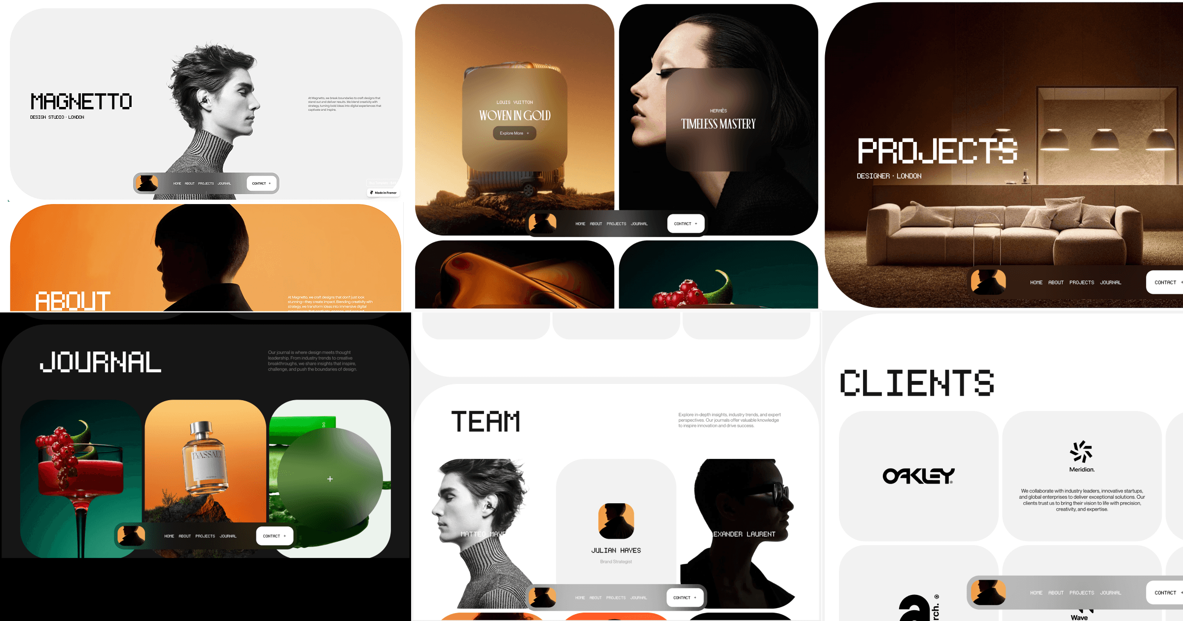 EPHEMERAL DYADIC - Magnetto - Stylish Portfolio Template