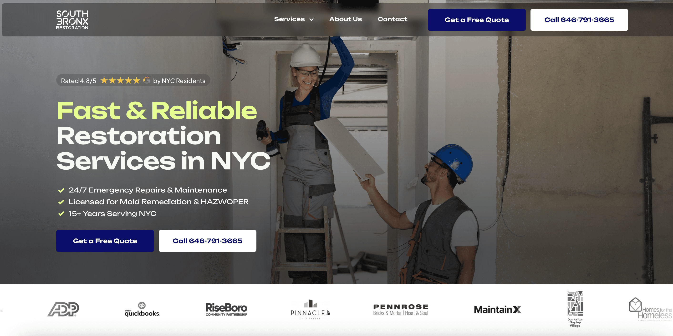 Facility Maintenance NYC | 24/7 Property & Restoration Services