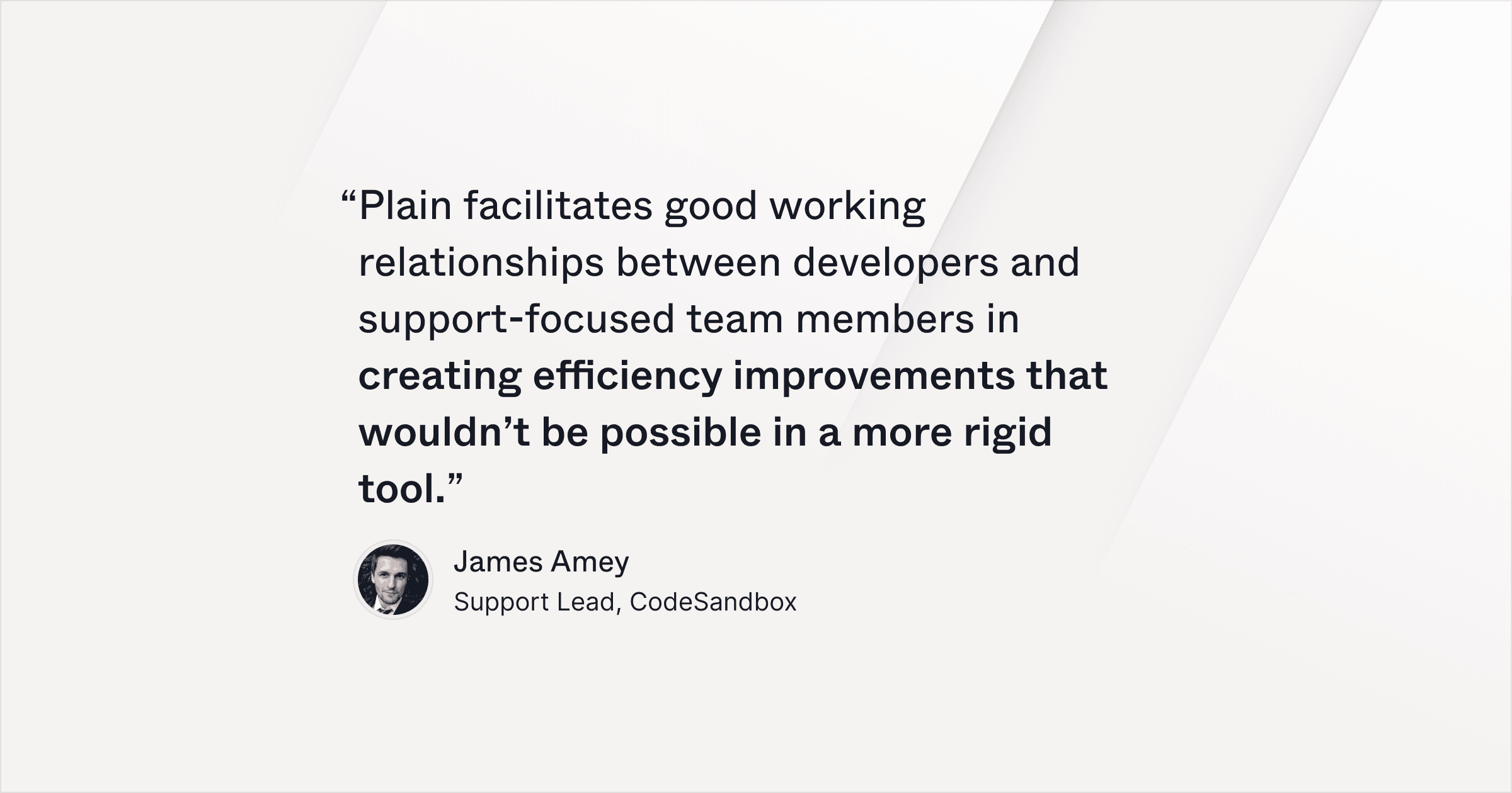 CodeSandbox Case Study — Plain