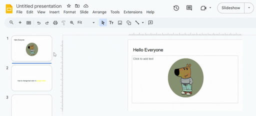 How to duplicate slides in Google Slides