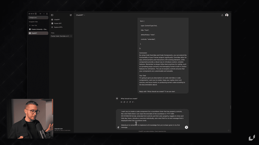 How To Build Framer Code Components With AI — Framer University Blog