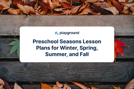 Preschool Seasons Lesson Plans for Winter, Spring, Summer, and Fall ...
