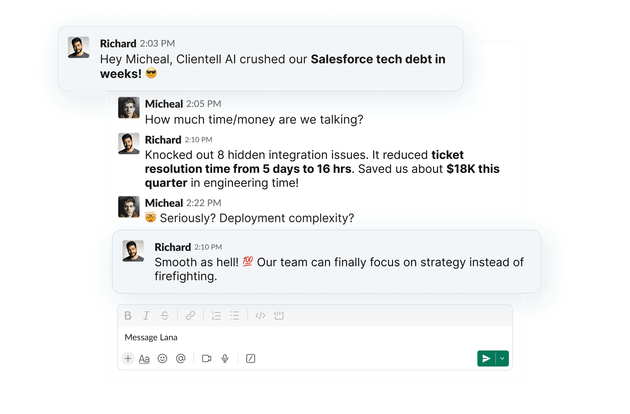 Clientell | AI Handles the Busywork, Humans Drive Salesforce Strategy