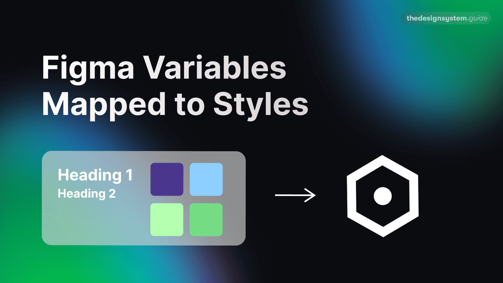 Figma Variables Mapped to Styles - The Design System Guide