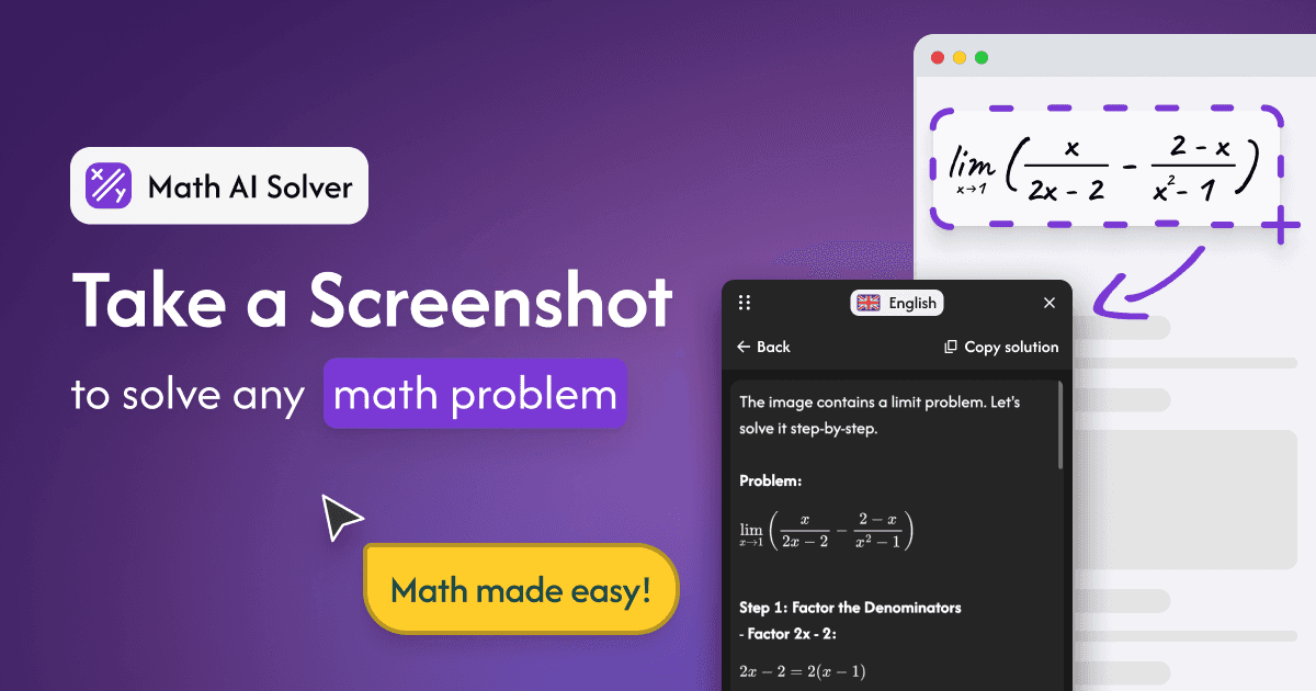 Math AI Solver
