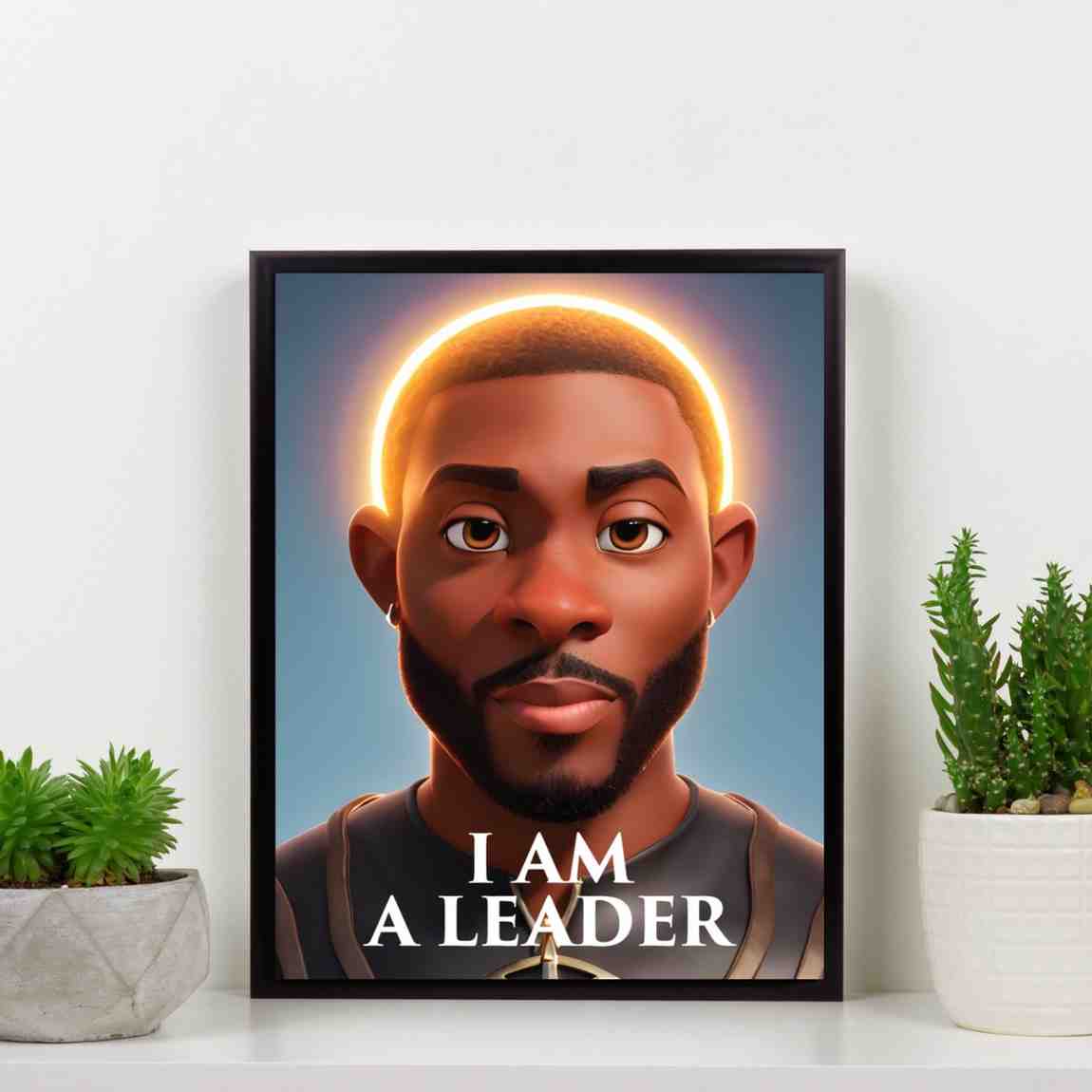 I Am a Leader – Wall Art Printable | PLR Hustle