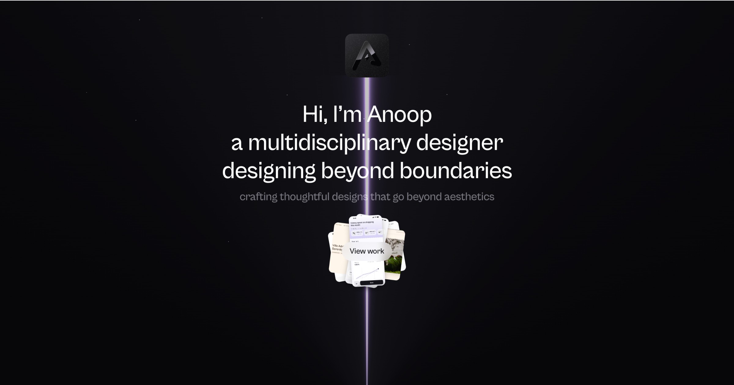 Anoop - Designer portfolio