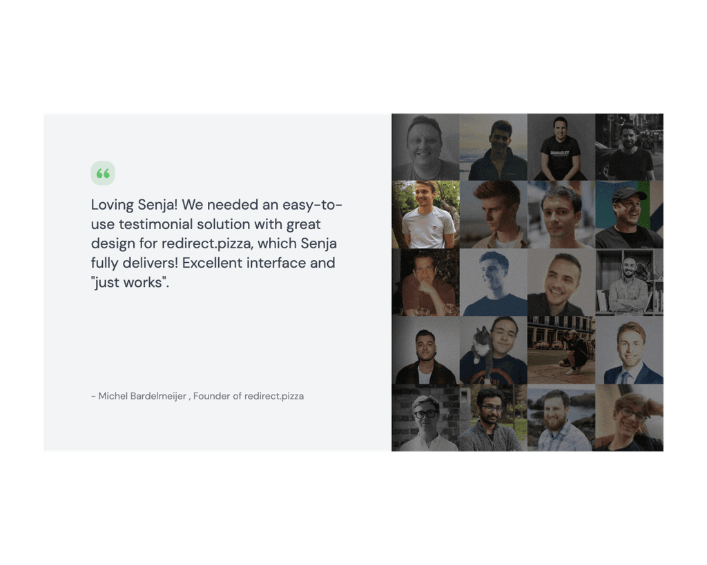 Testimonial Widgets - Share your testimonials as widgets - Senja