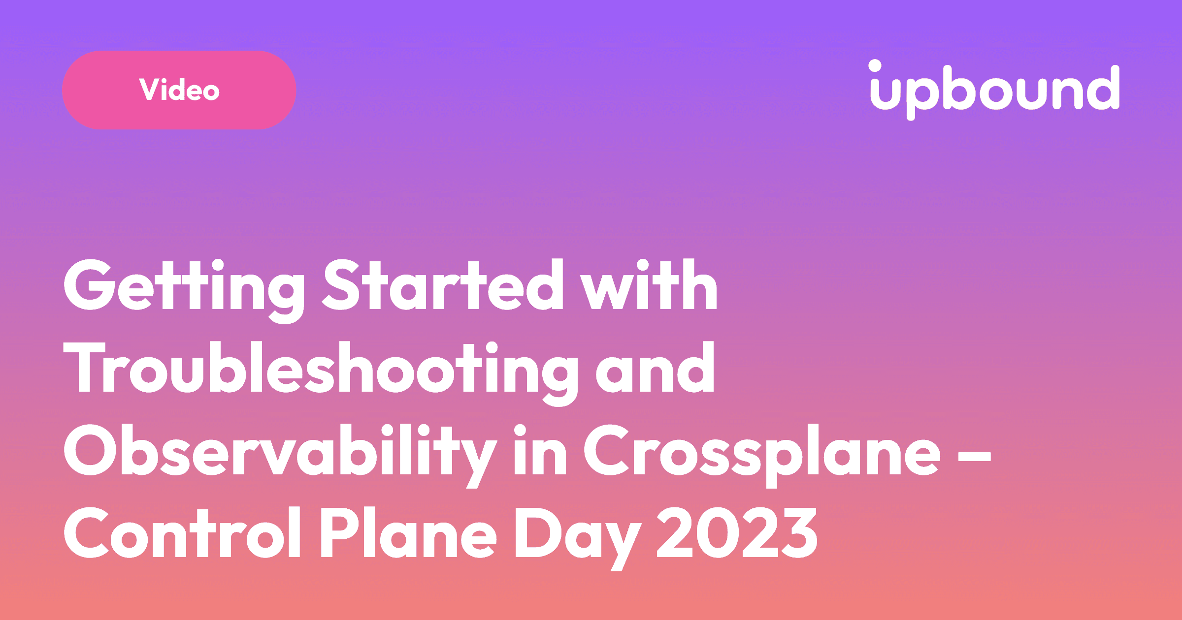 Getting Started with Troubleshooting and Observability in Crossplane ...