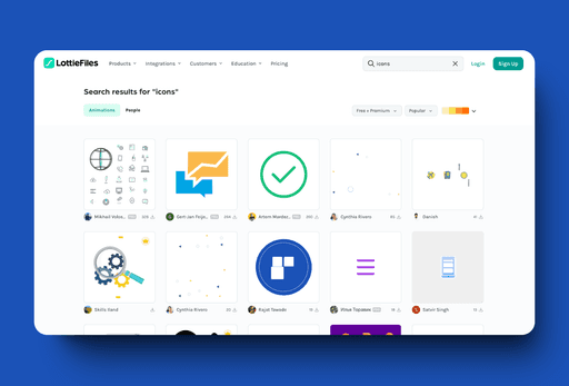 Top 10 free animated icon libraries for designers in 2025