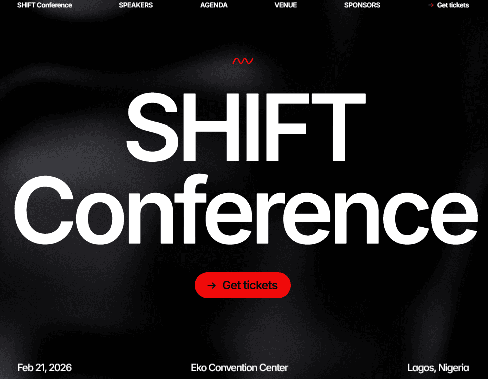 SHIFT Conference 2026 - Lagos, Nigeria