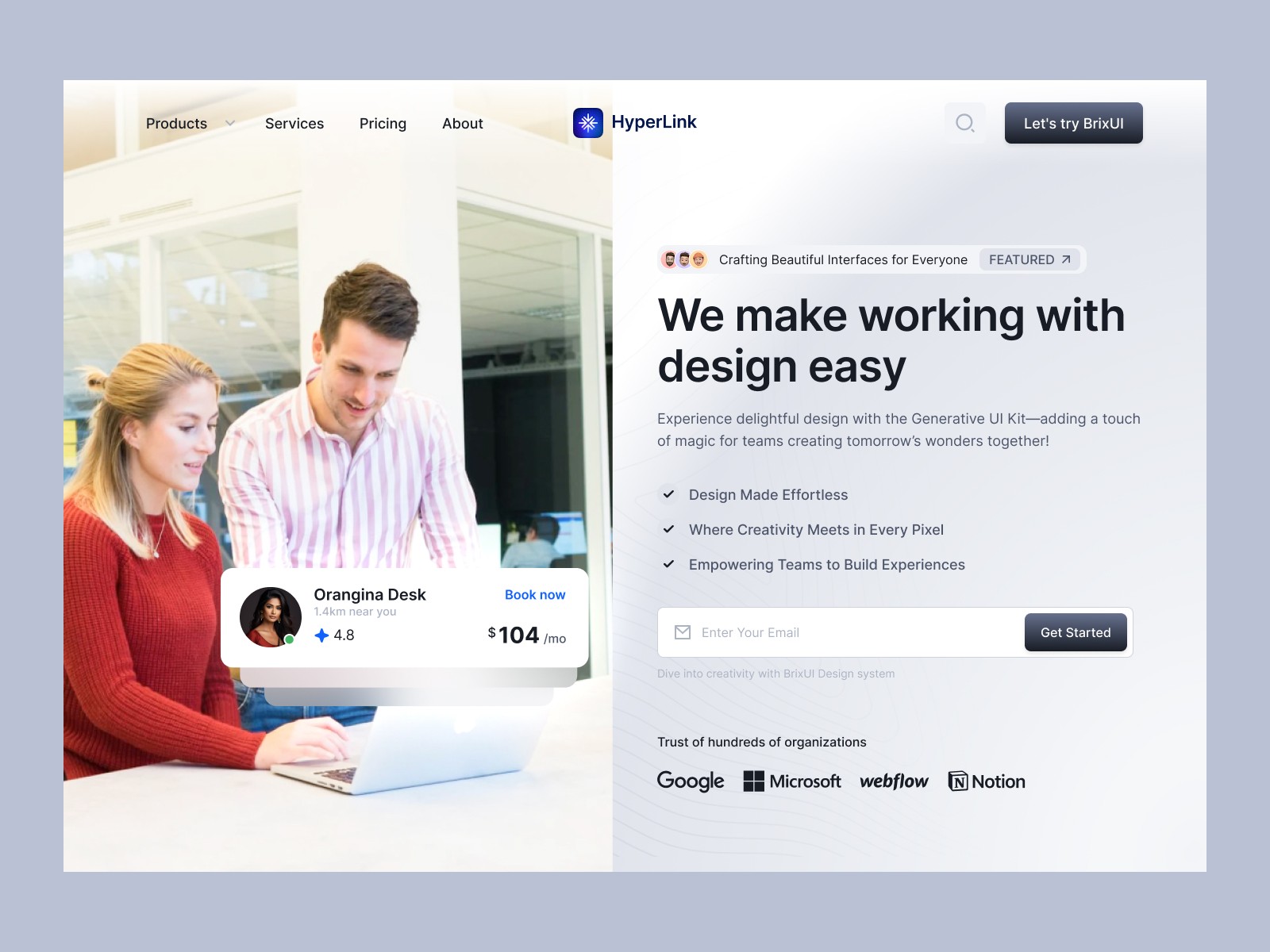 BrixUI - The world's largest Figma multi-brand UI library and design system.