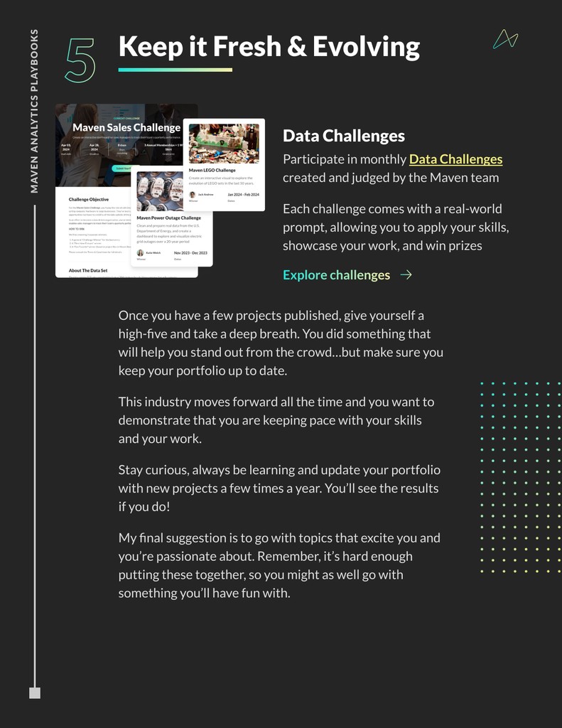 FREE DOWNLOAD | How to Build A Strong Data Analyst Portfolio | Maven ...