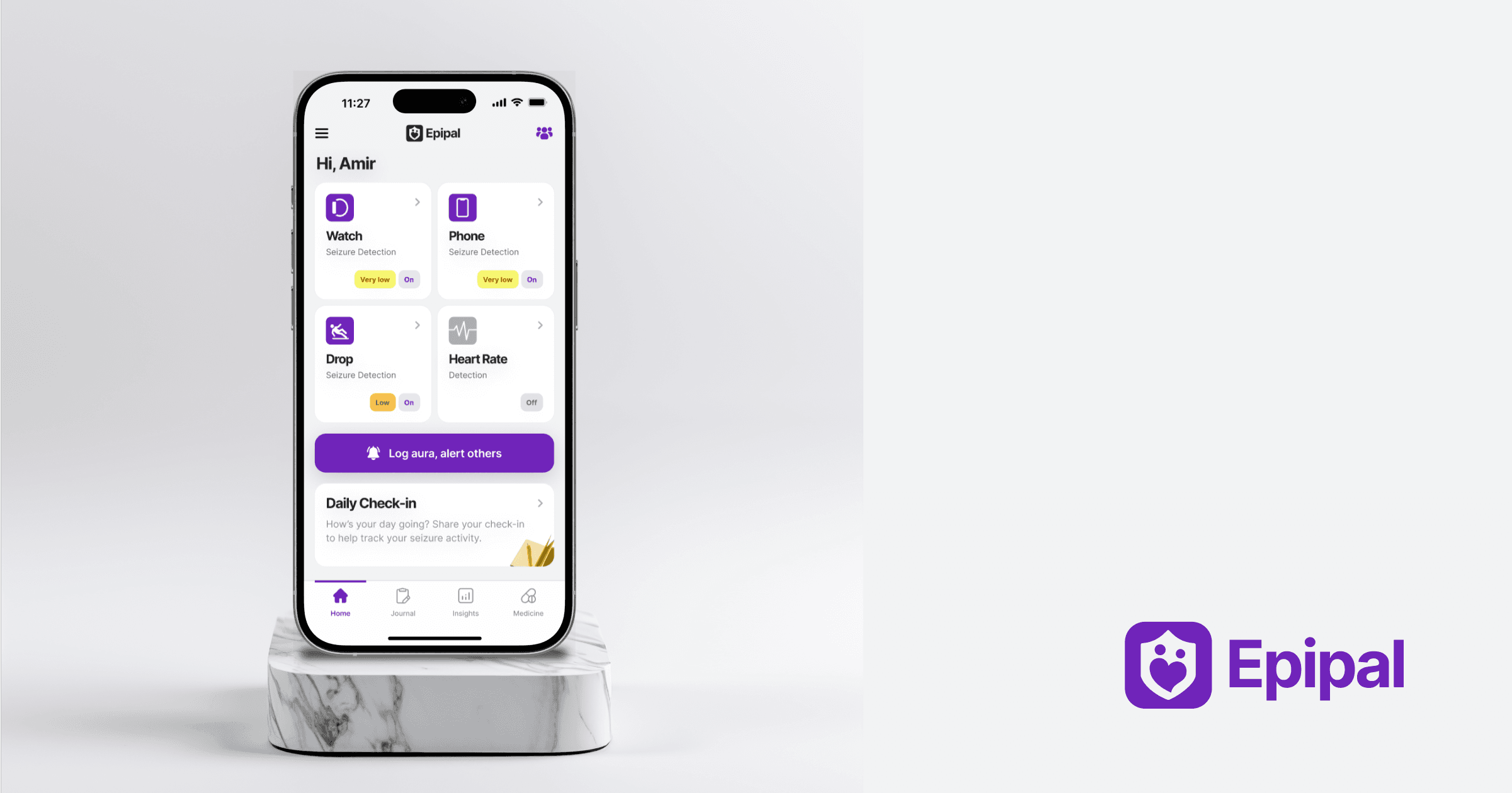 Epipal: Seizure Alert App