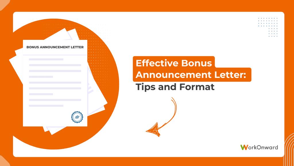 Effective Bonus Announcement Letter: Tips and Format - WorkOnward - A ...
