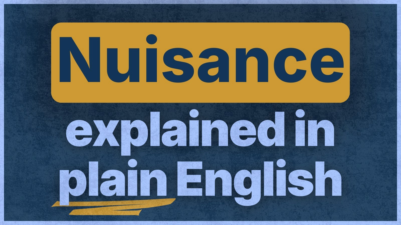 Real Estate Nuisance: When Property Problems Get Personal