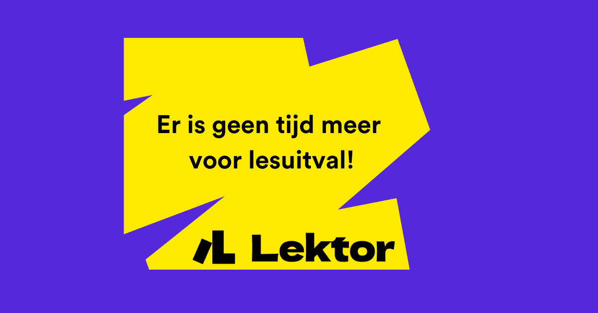 Lektor | Voorkom lesuitval met Lektor