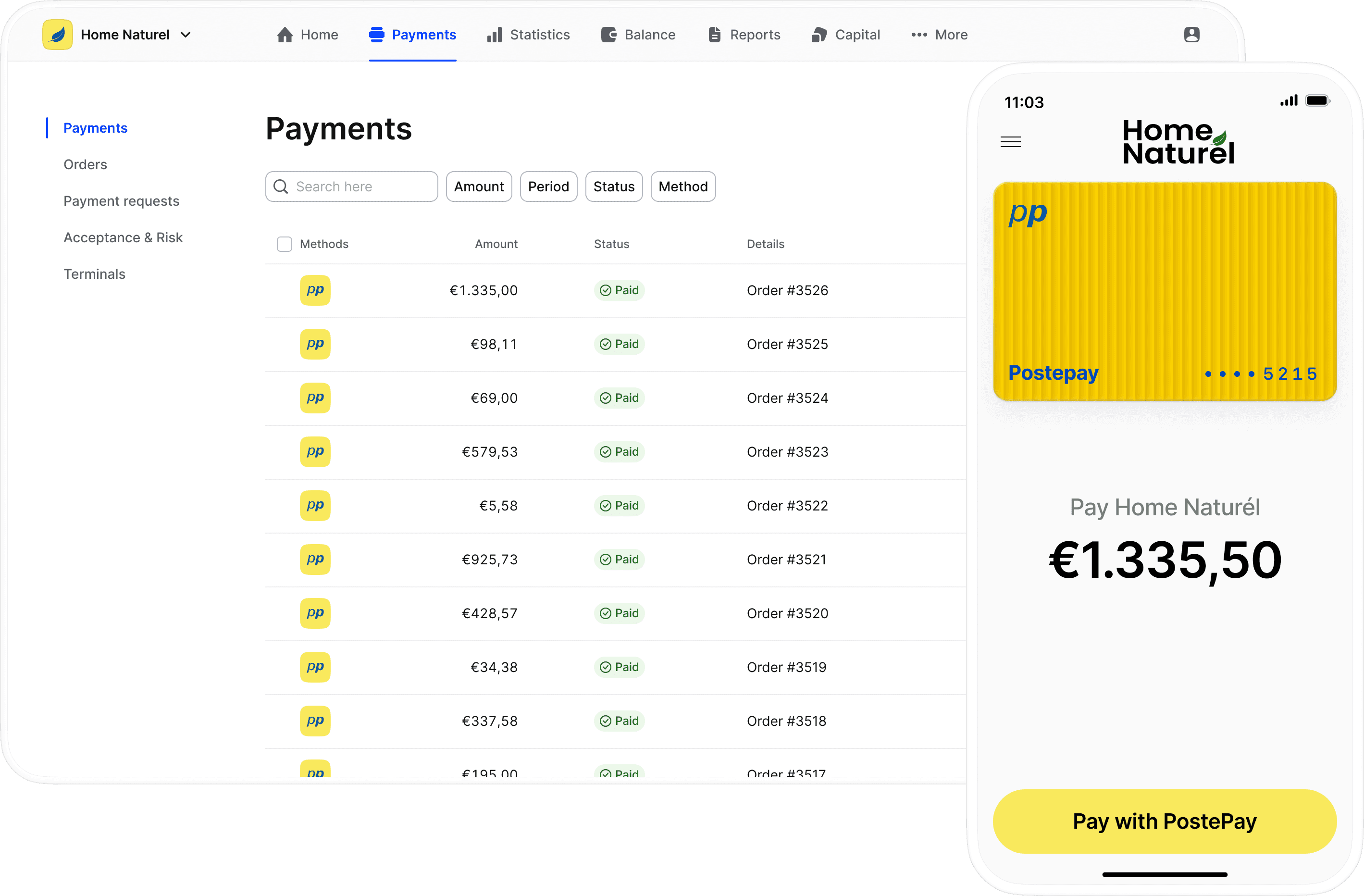 Accept Postepay payments on your webshop | Mollie