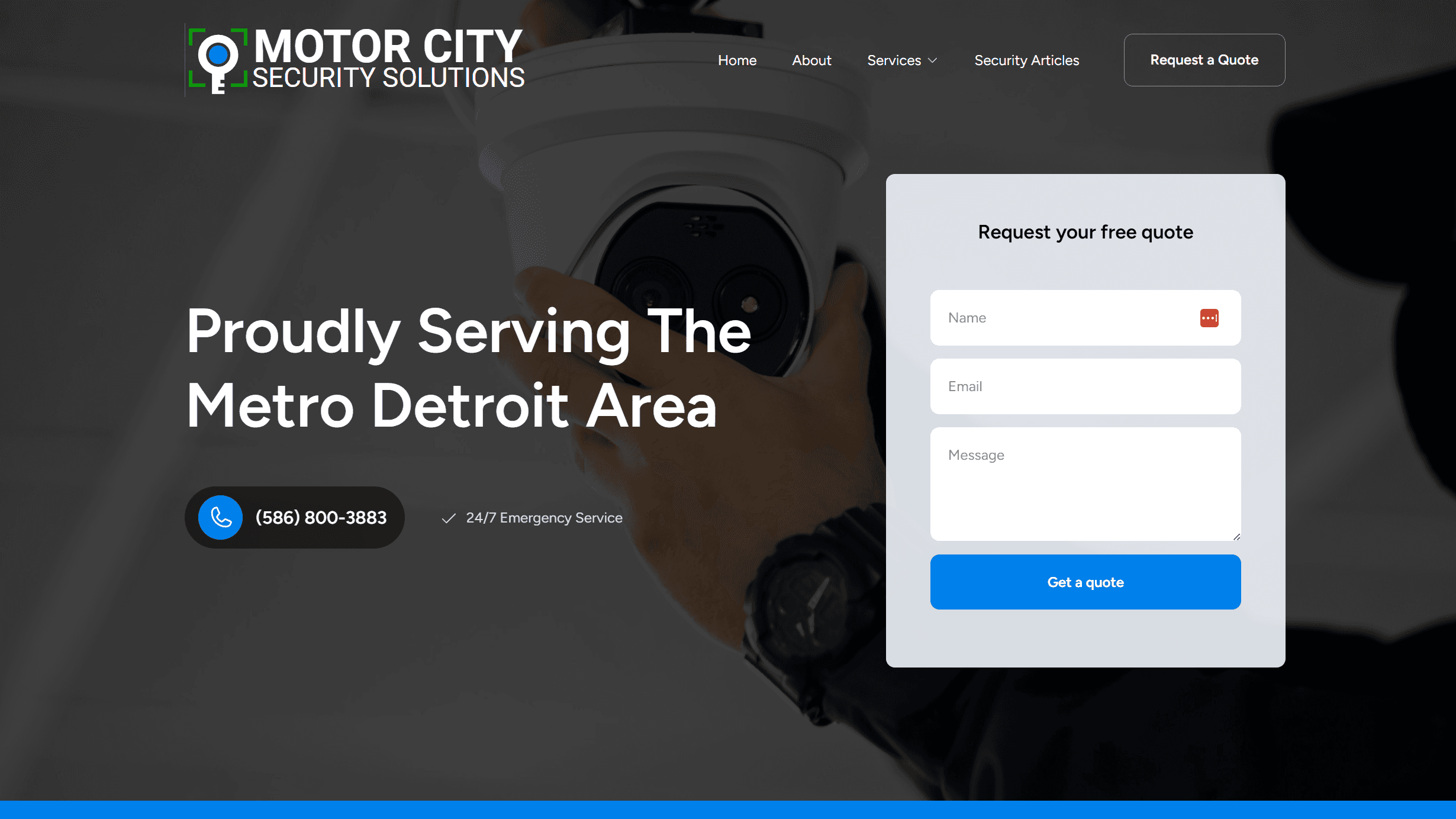 Semi-Fixed Mobile Surveillance — Handyman