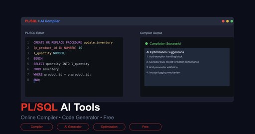 PL/SQL AI Tools: Online Compiler & Query Generator - AI2sql.io