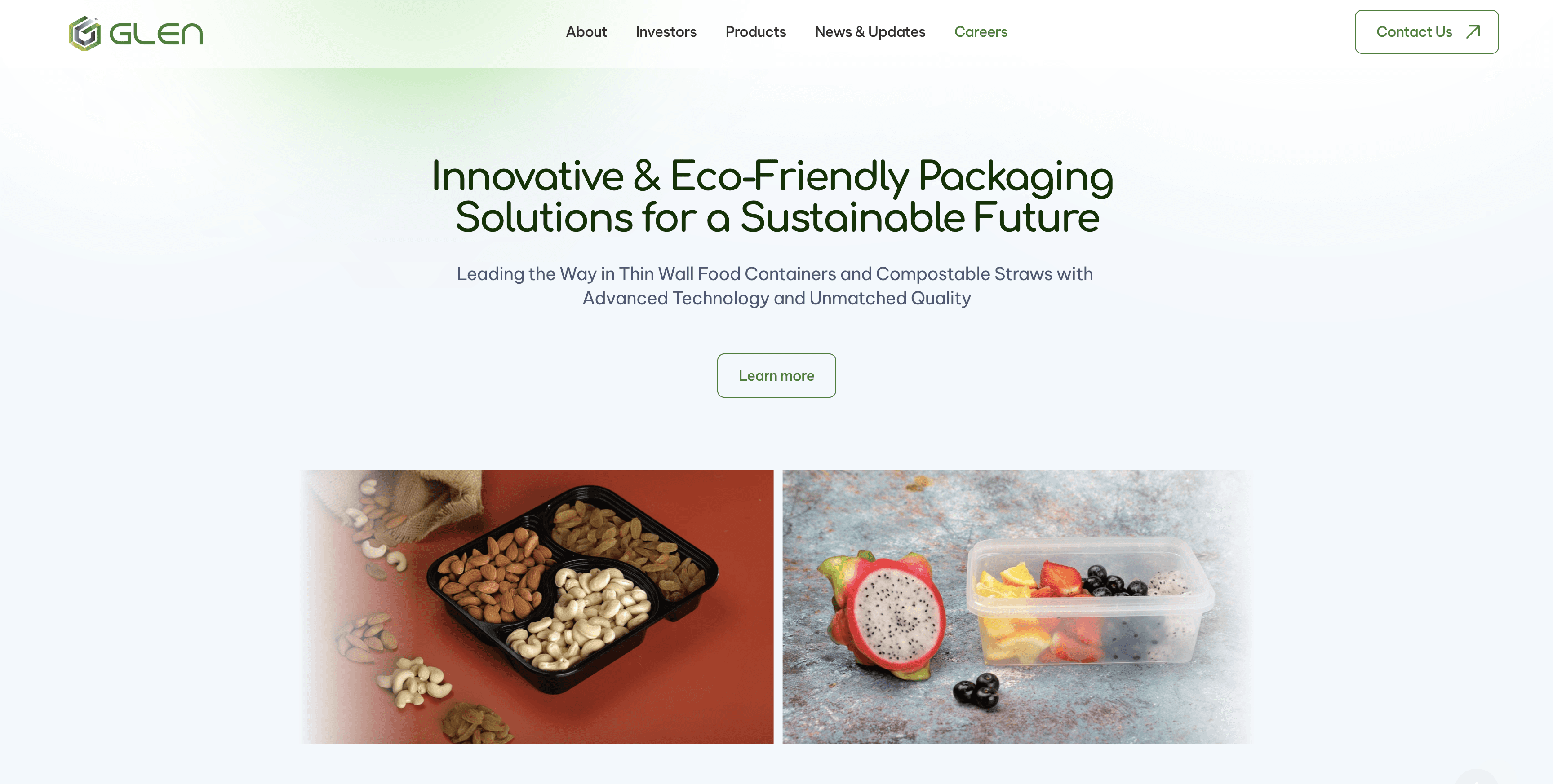 Welcome to GLEN | Leaders in Sustainable Packaging Solutions