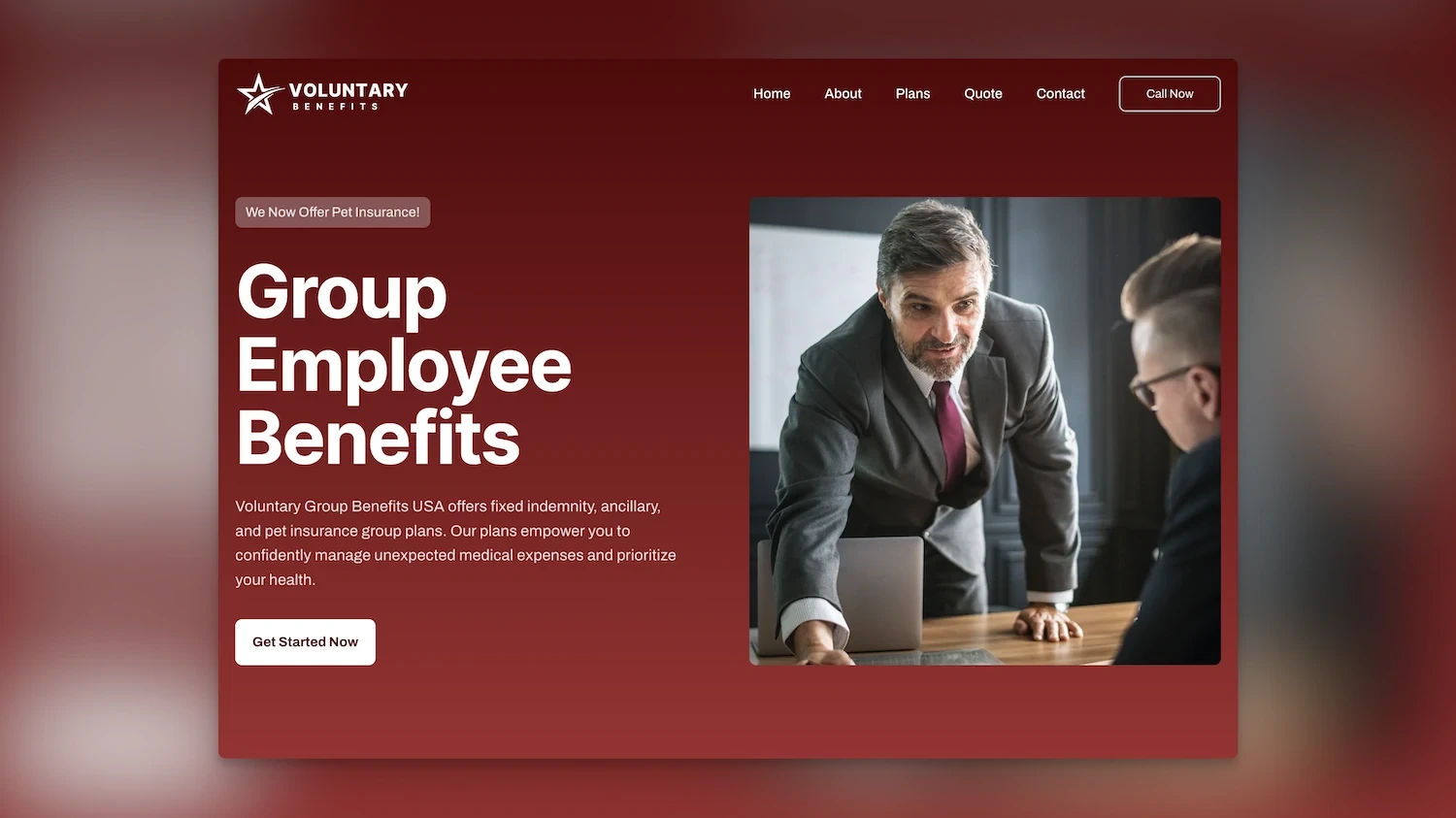 Voluntary Group Benefits USA | Insurance Plans