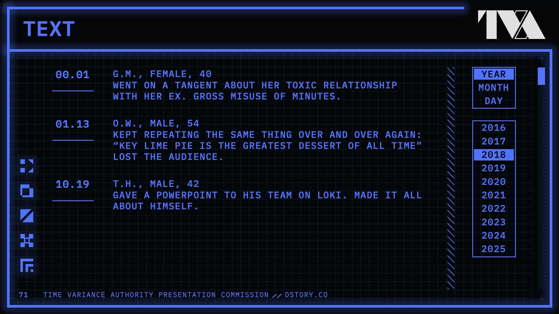 Loki TVA Miss Minutes Template - D Story