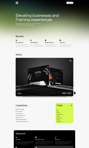 Framer Awards: Site of the Year 2023