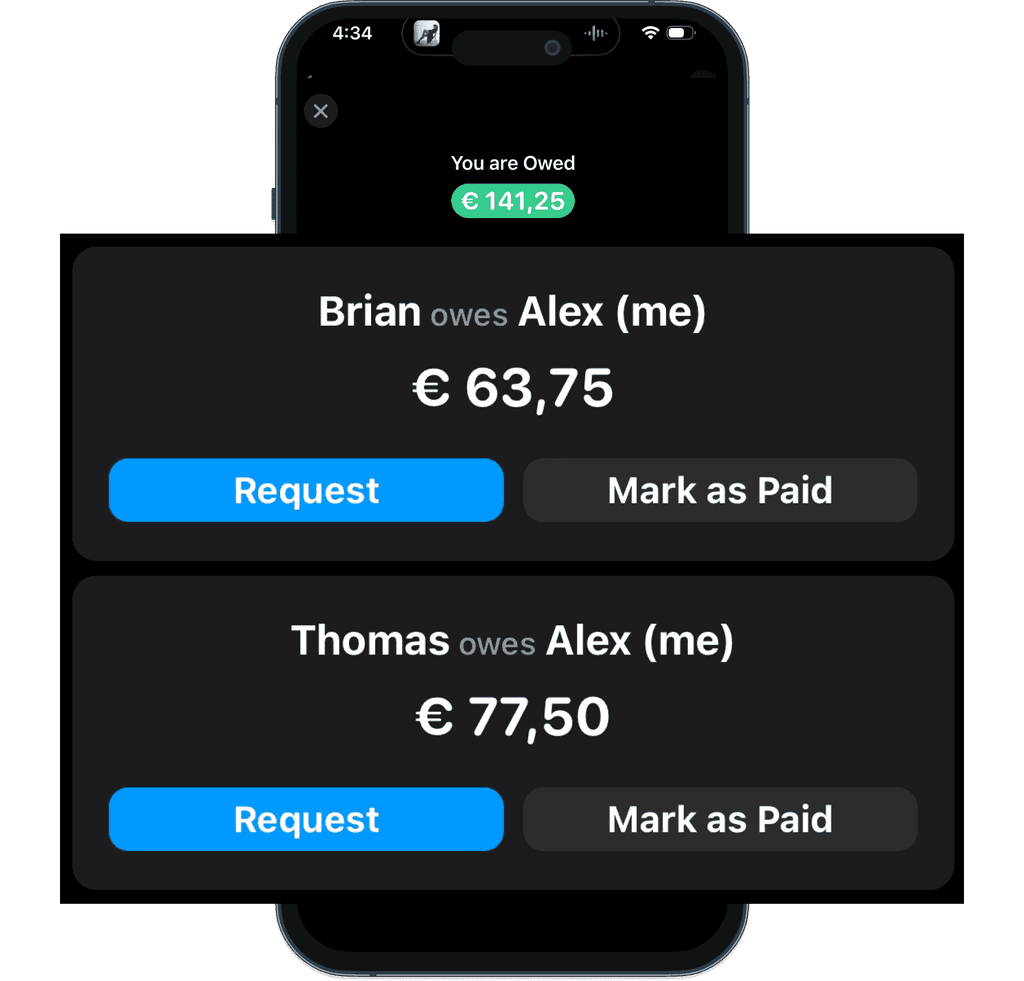 Simplify Group Expenses | tricount