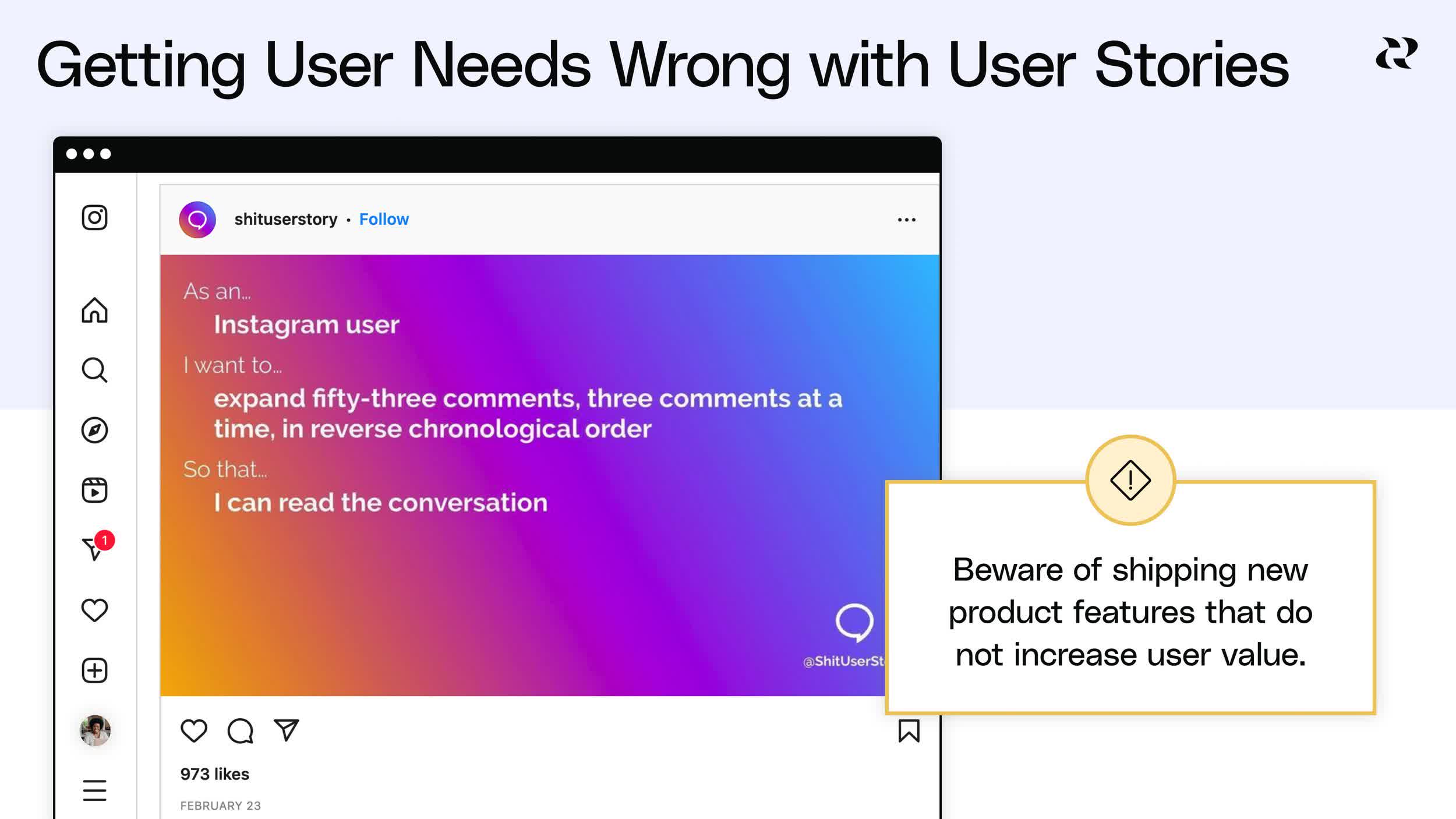 The Misuse of User Stories | Reforge Blog