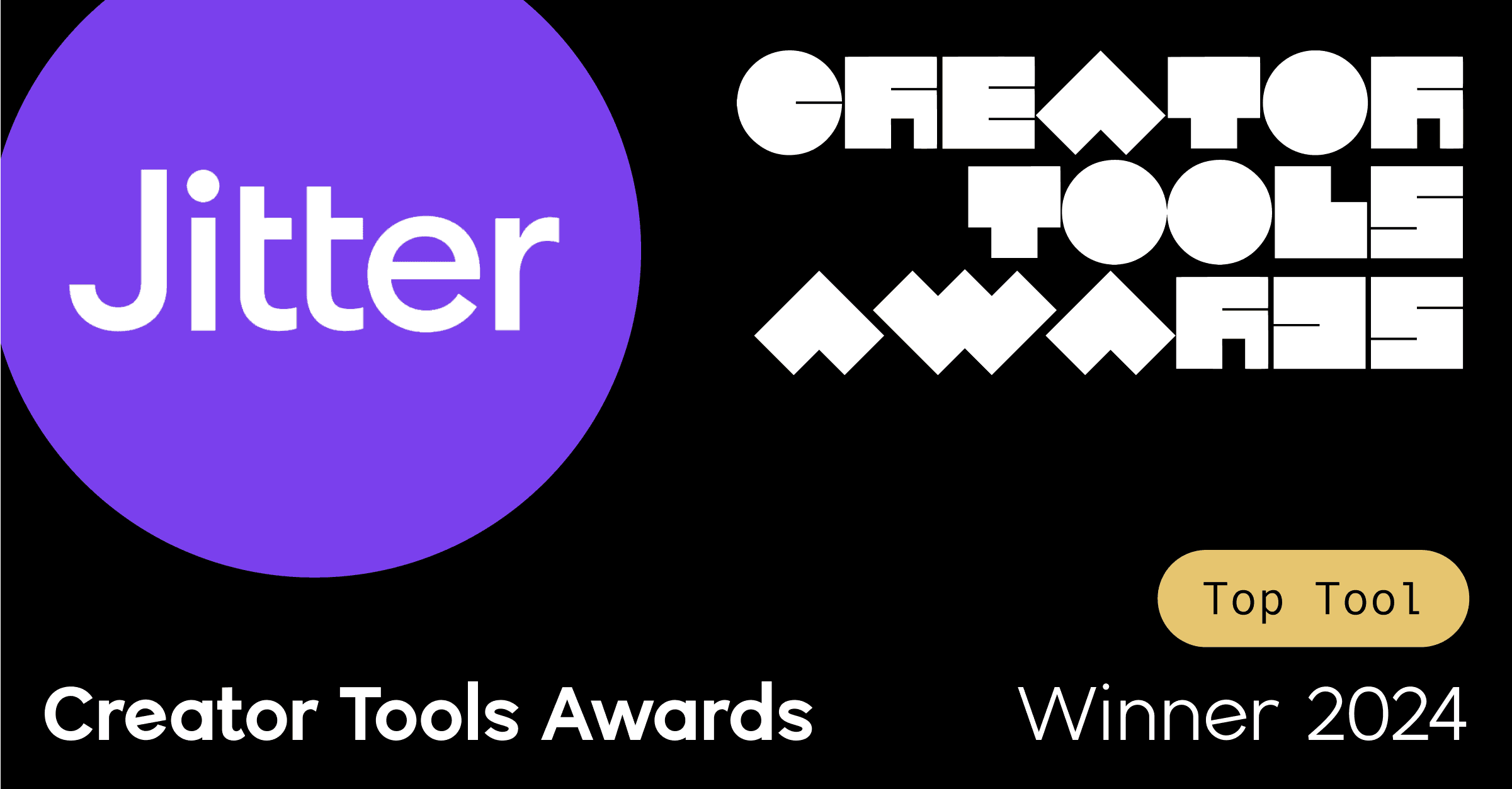 Jitter – Top Tool – Creator Tools Awards