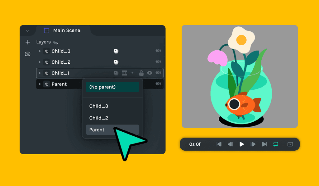 Lottie Creator is a web-based animation tool