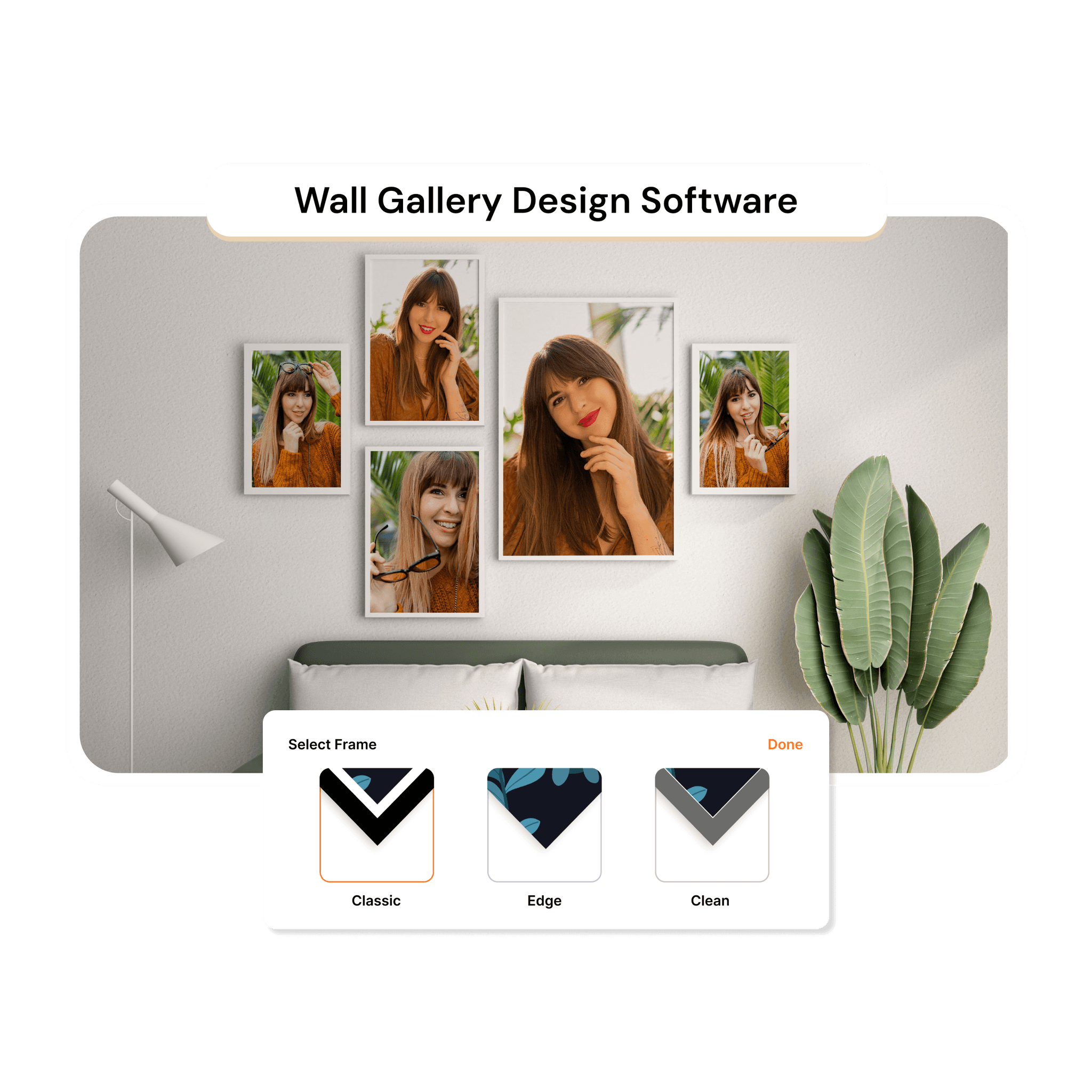 Wall Gallery Design Software- Create Custom Layouts Online