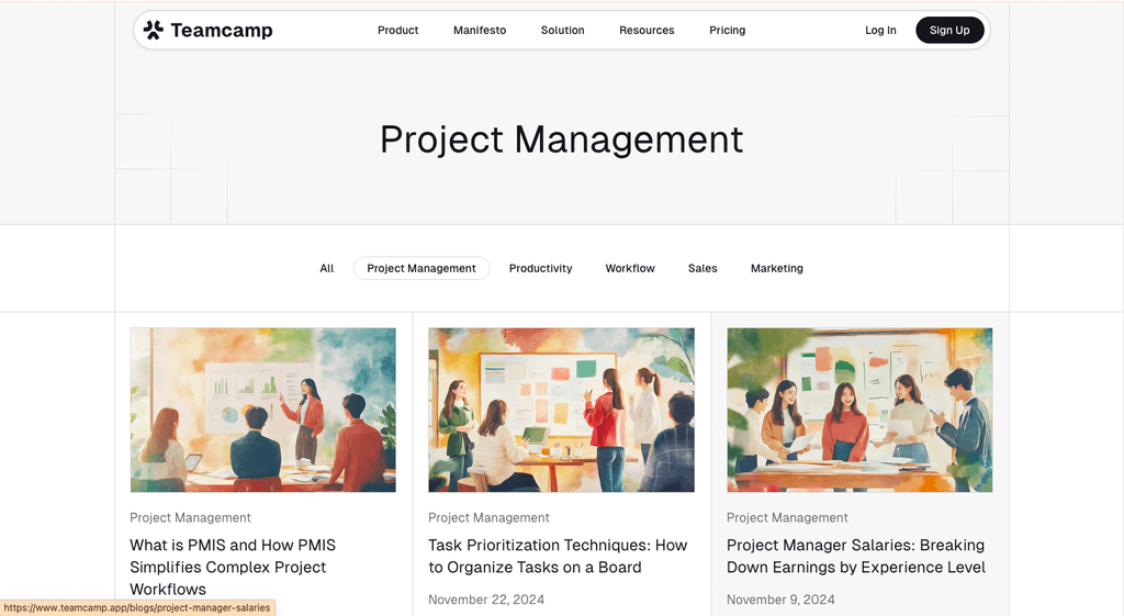 Must-Read 55 Project Management Blogs in 2025 - Teamcamp Blog
