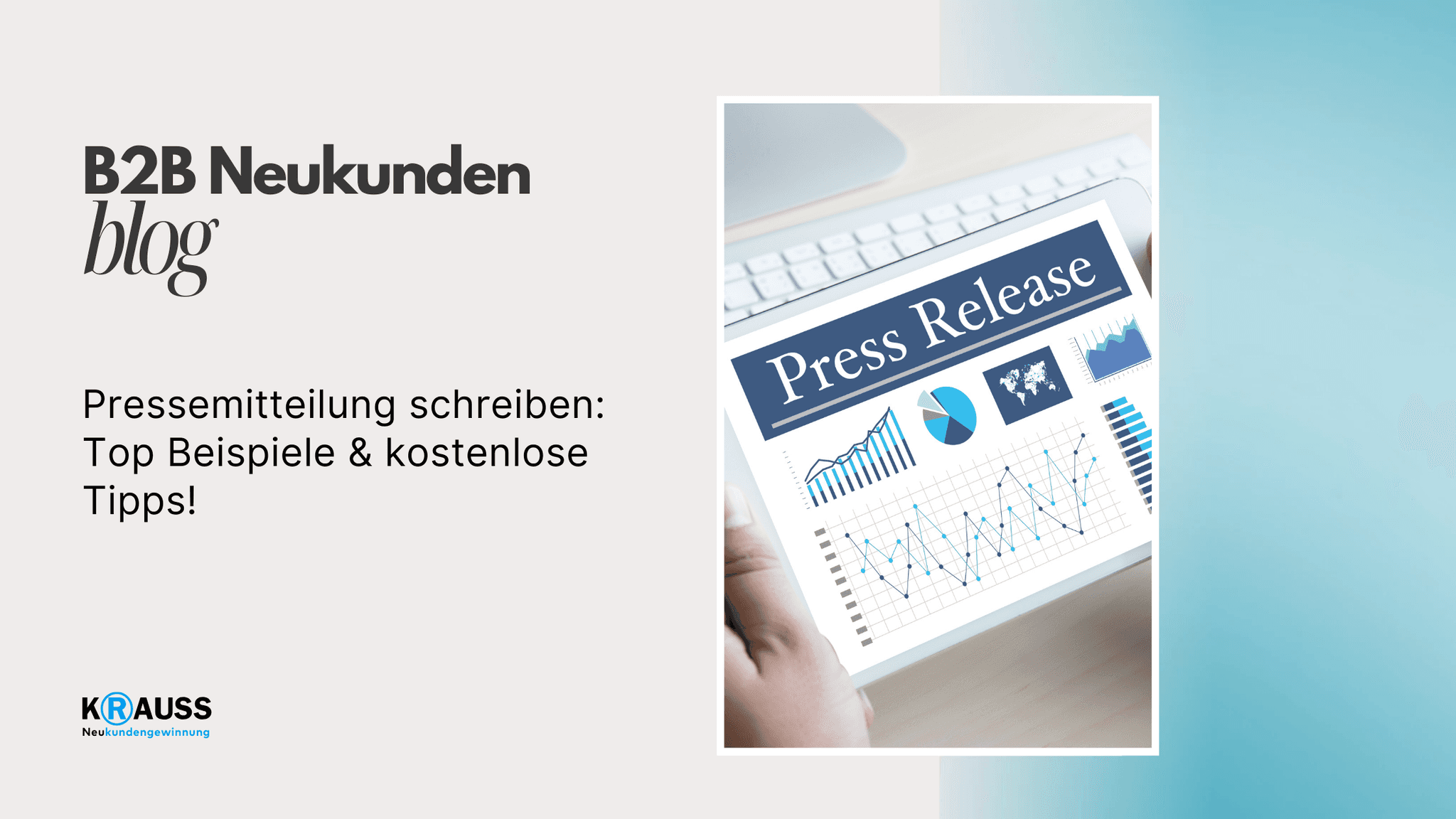 Pressemitteilung schreiben: Top Beispiele & kostenlose Tipps!