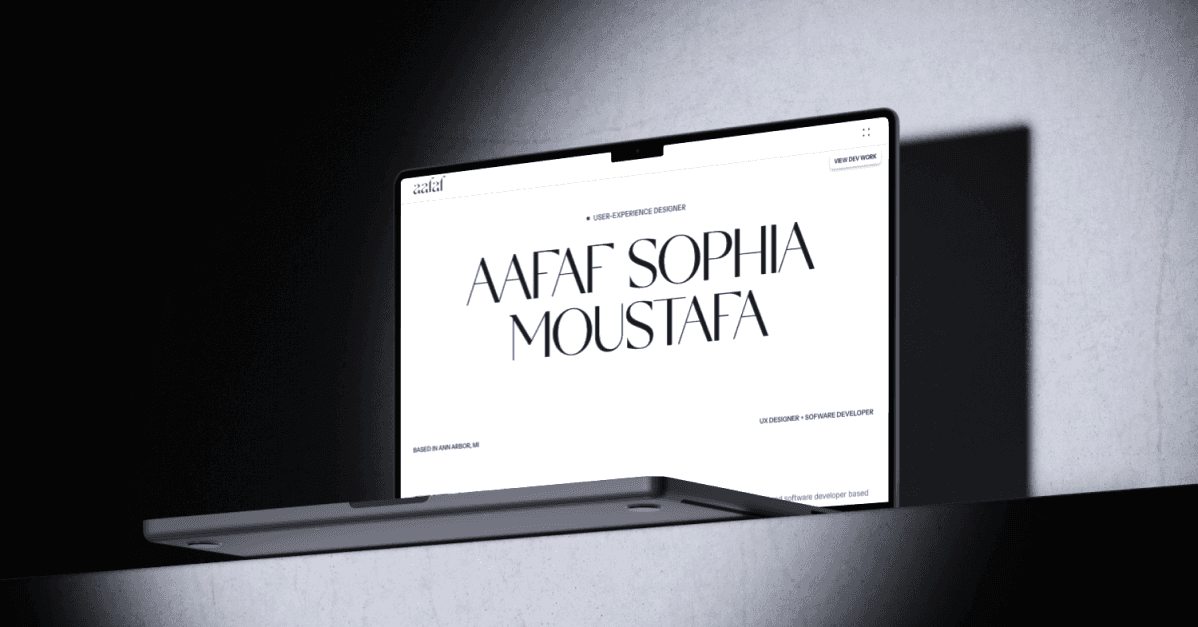 Aafaf - NOAA Redesign Portfolio