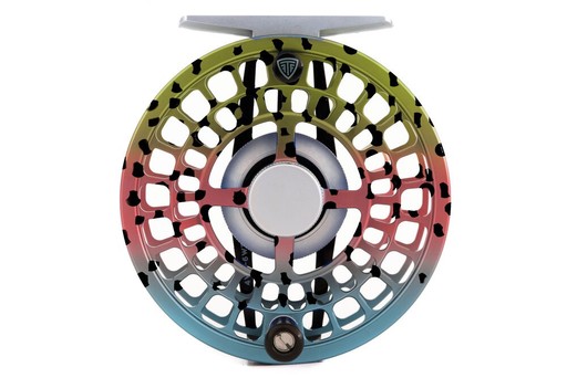 Custom Fly Fishing Reeling in Colors