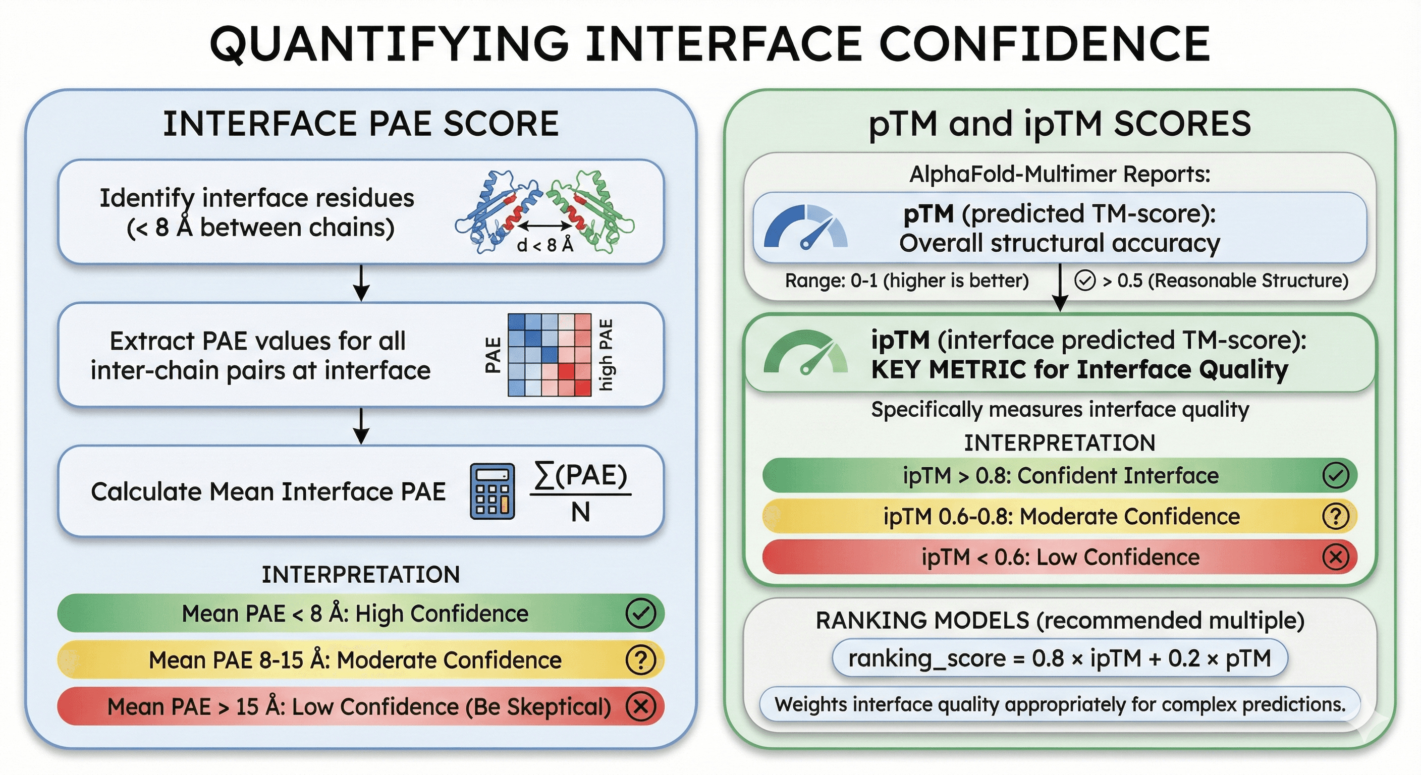 How to Interpret AlphaFold Confidence Scores for Multi-Chain Complexes ...