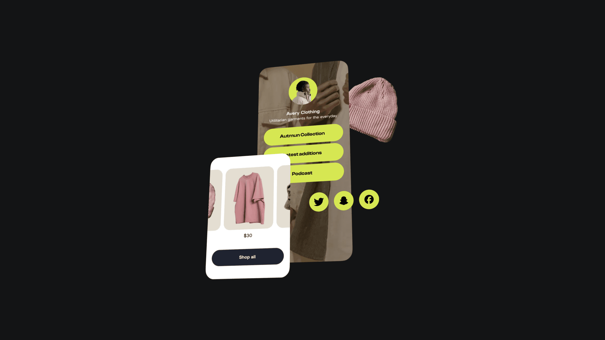 Linktree 3D Flip Animation in Framer — Framer Resource