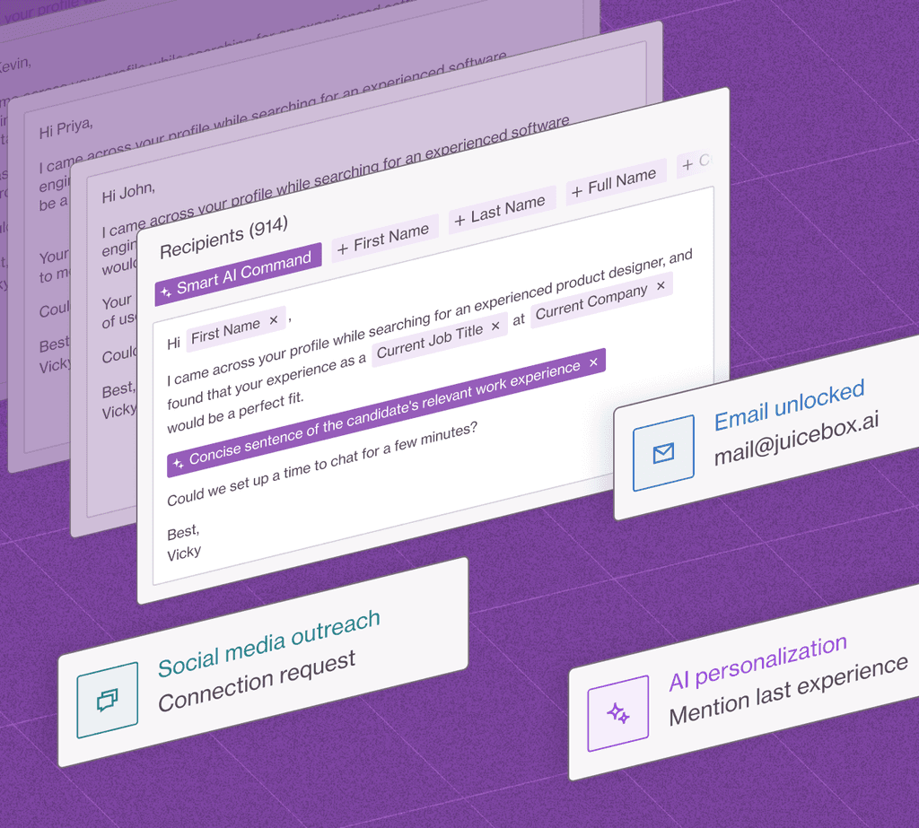 AI Candidate Outreach Tools [3X Replies] | Juicebox (PeopleGPT)
