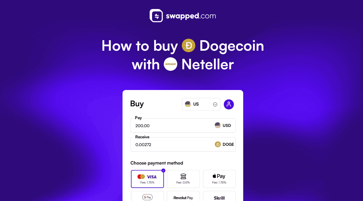 How to buy Dogecoin (DOGE) with Neteller