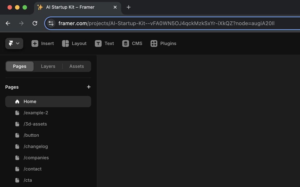 How to generate and share a project link — Framer Help