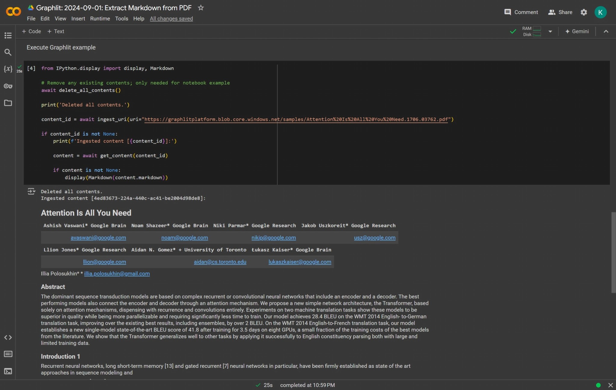 Graphlit: Knowledge API Platform
