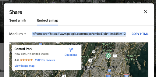 Embed Google Maps in Your Figma Website with Detachless