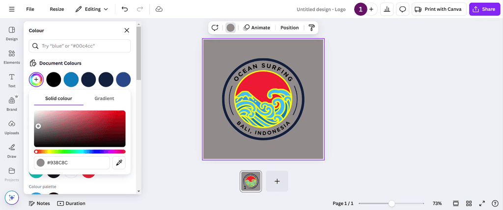 How to Invert Colours in Canva - 1 minute video guide
