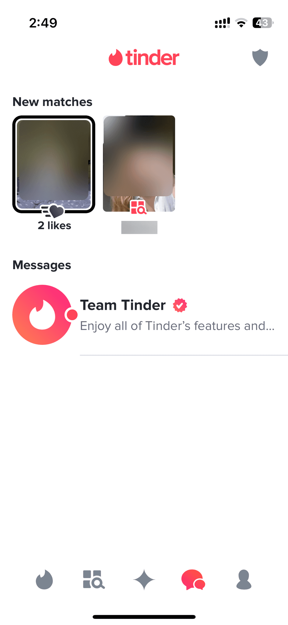 Tinder iOS UI Design | Free Mobbin Alternative