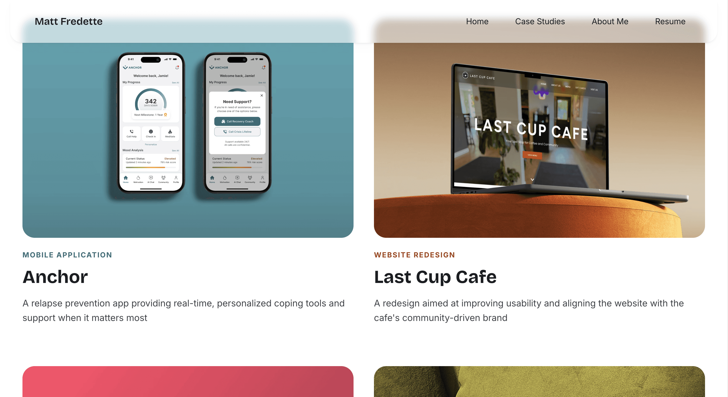 Matt Fredette Portfolio