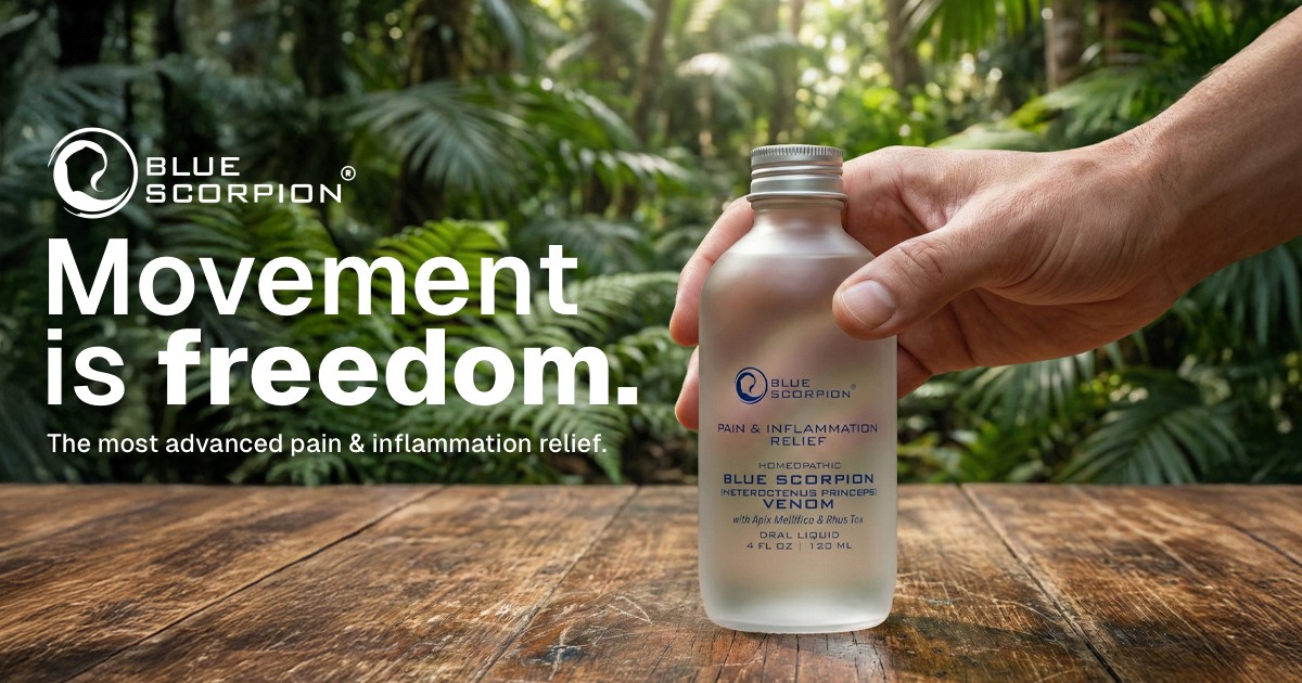 Blue Scorpion® - The Most Advanced Pain & Inflammation Relief