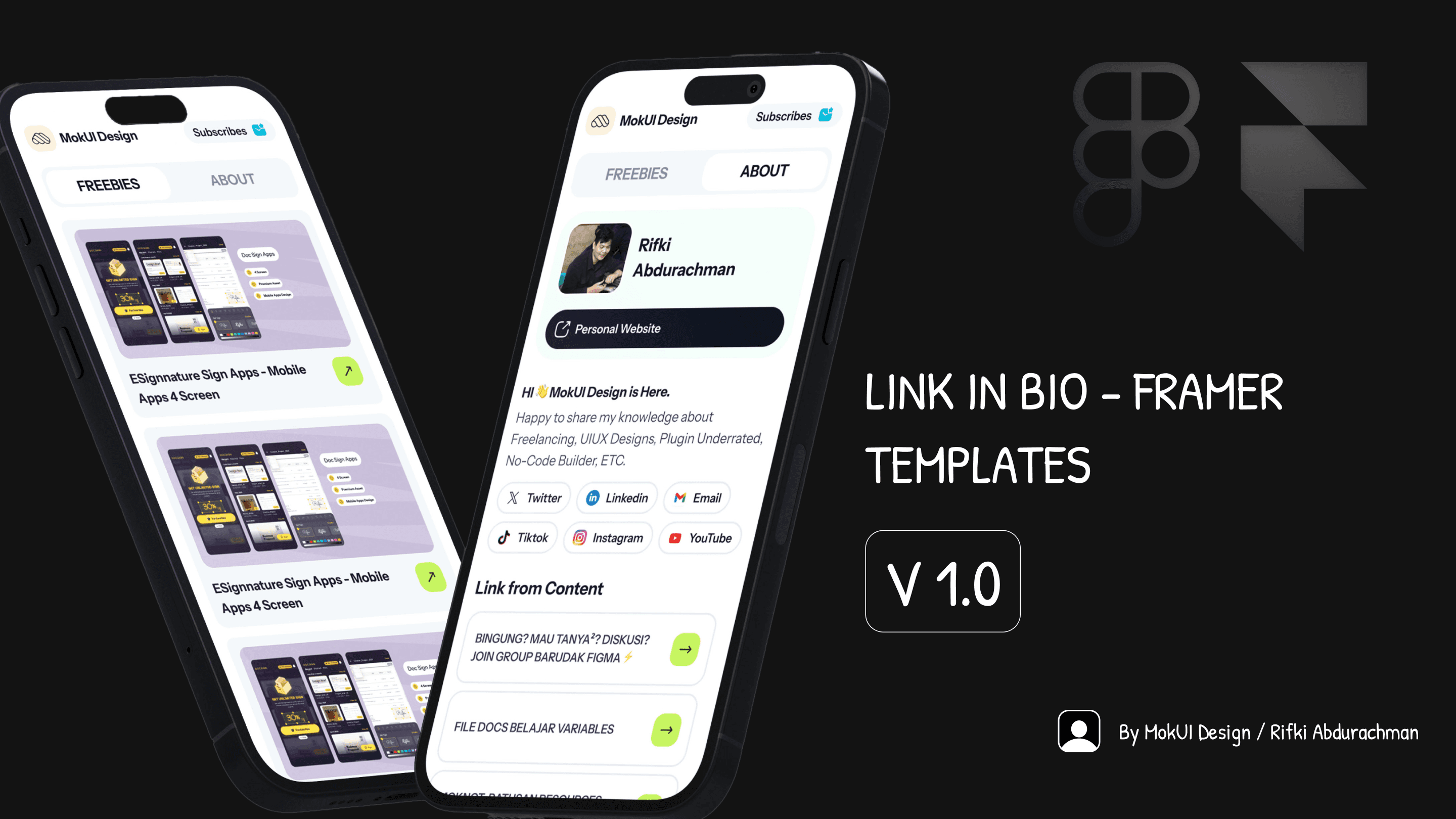 Link in BIO by MokUI Design